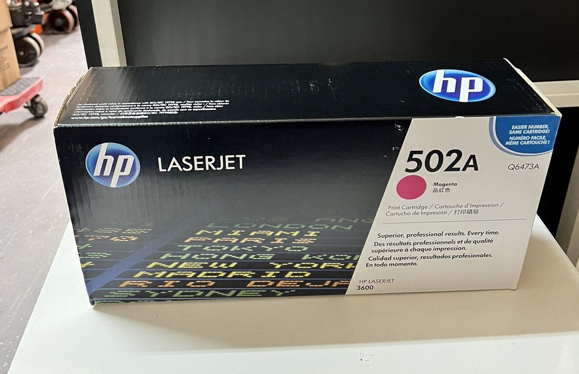 HP 502A Magenta Original Cartridge - Q6473A for sale online | eBay