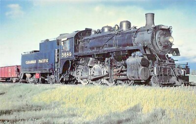 Railroad Postcards Canadian Pacific Railway Number 3689 class N-2a ...