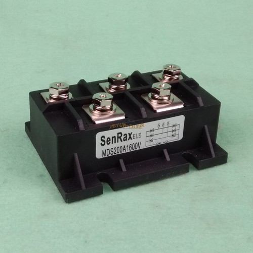 NEW 1PCS MDS200A 3-Phase Diode Bridge Rectifier 200A Amp 1600V | eBay