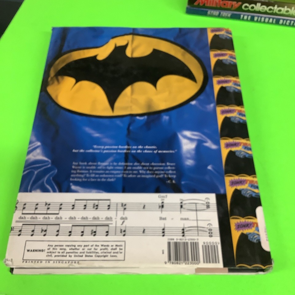 Batman Collected by Chip Kidd (1996, Hardcover) Batmobile Toys Comics ...