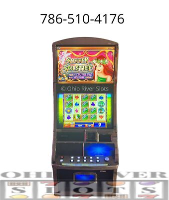 Williams Bluebird 2 Slot Machine "Summer Solstice" (Freeplay) | eBay