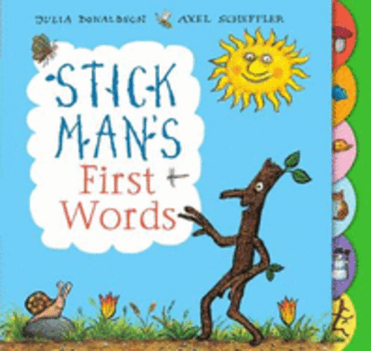 Stick Man's First Words by Julia Donaldson Board Books Book for sale ...