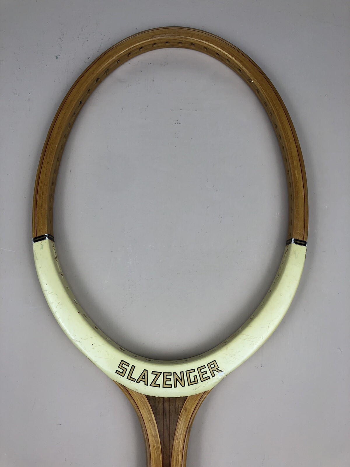 SLAZENGER CHALLENGE N1 NO1 N.1 Telaio Racchetta Tennis Legno Racket ...