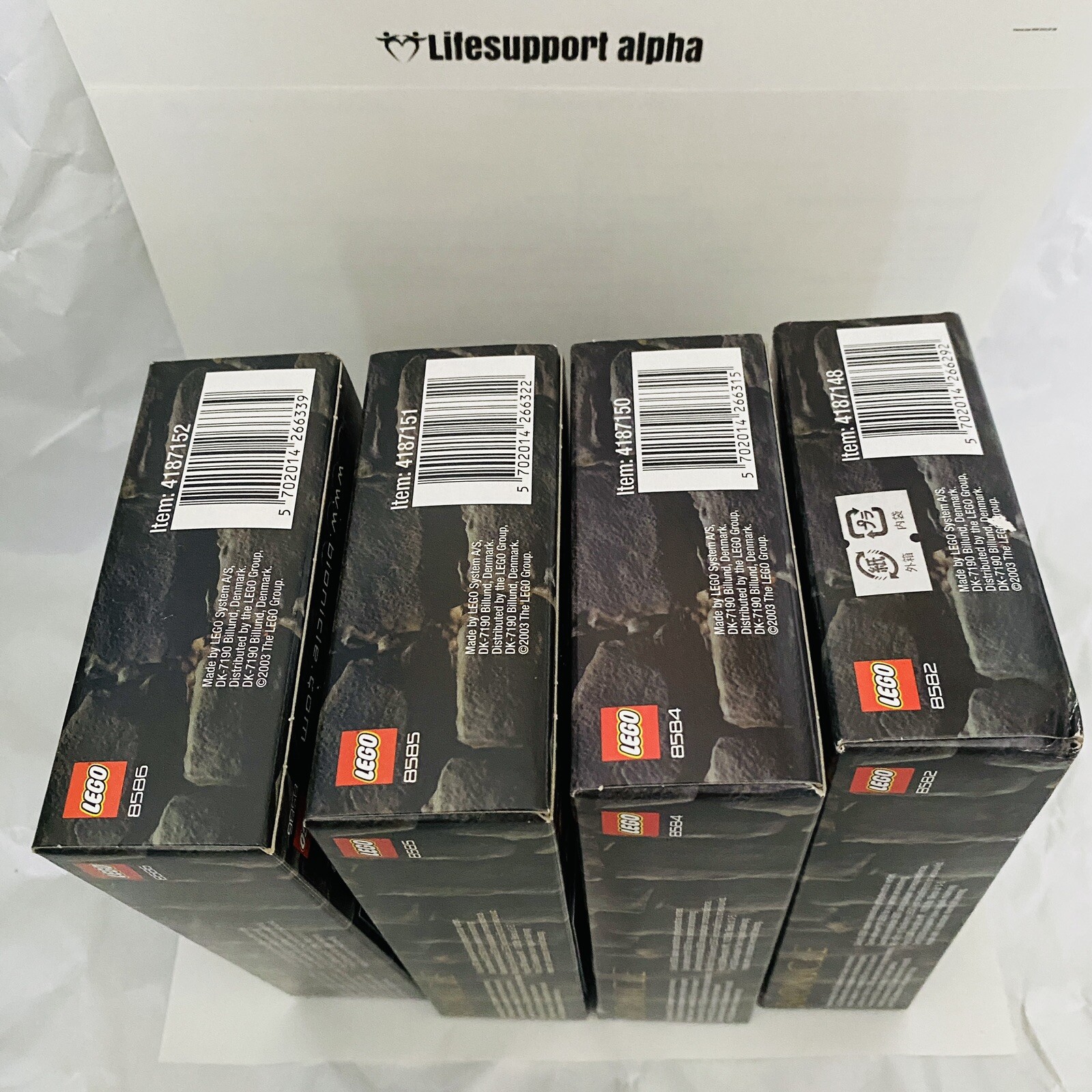 New LEGO BIONICLE Series Toy Figure 8582 8584 8585 8586 Japan | eBay