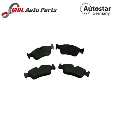 AutoStar Germany Front Brake Pads 34116769951 BMW 1 Series E81 E87 3 ...