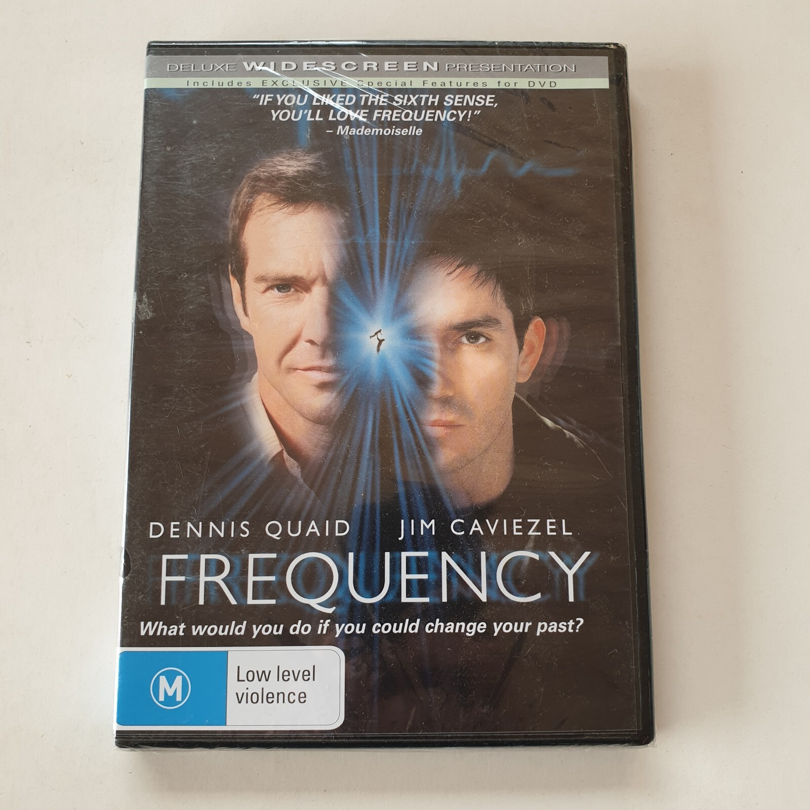 Frequency (DVD, 2000) PAL Region 4 (Dennis Quaid, Jim Caviezel) Deluxe ...