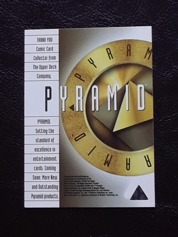 1994 Upper Deck Pyramid Comic Card Valiant Promo Shadowman Rare | eBay