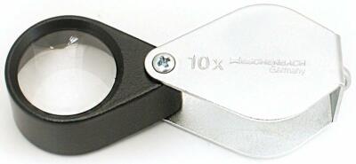 ESCHENBACH 10X Loupe for inspection folding metal magnifier 1176-10 | eBay