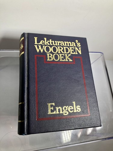 LEKTURAMA'S WOORDEN BOEK ENGELS (ENGLISH) US Seller. | eBay