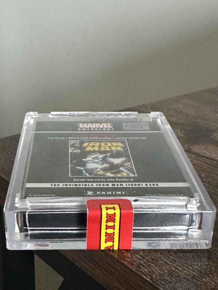 2025 Panini Marvel Anthology Iron Man Medallion Card by John Romita Jr ...