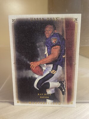 RAY RICE * RC ROOKIE #71 * RUTGERS - BALTIMORE RAVENS - 2008 UD ...