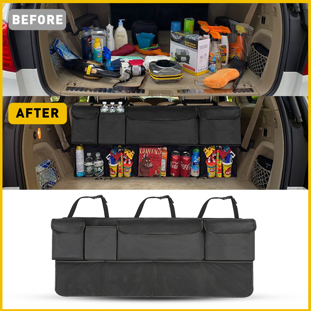 Car Trunk Storage Ideas Foldable Trunk Storage Organizer Stylish