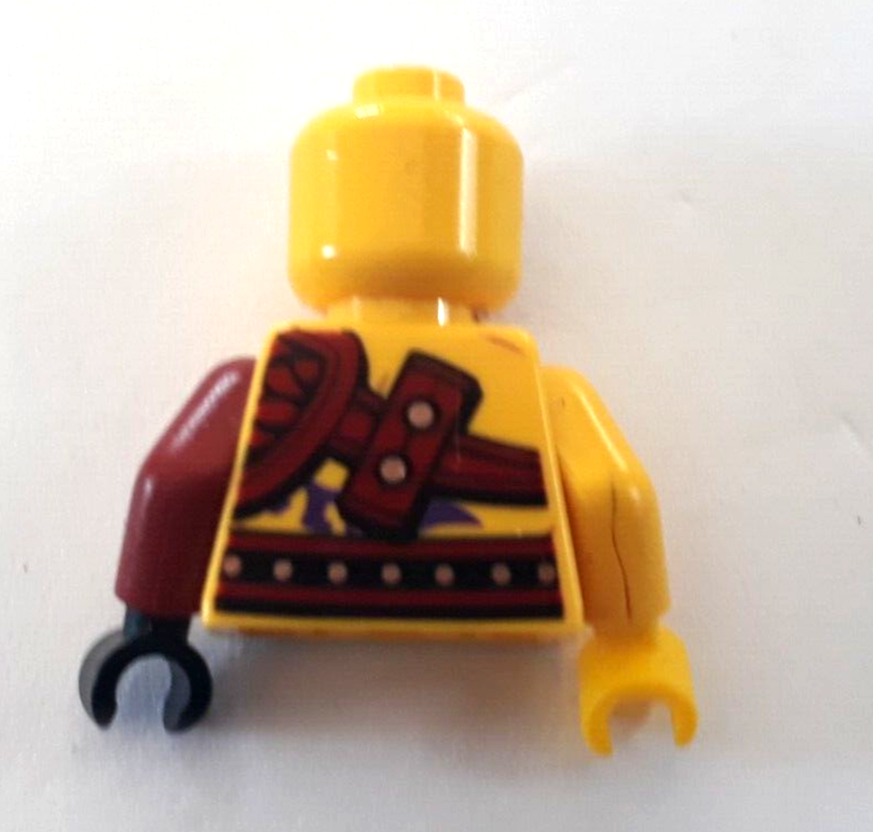 LEGO Mini figure NINJAGO Kapau Head and Torso Ninja DBX | eBay Australia