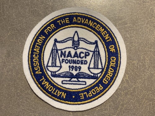CUSTOM MADE Embroidered NAACP Patch | eBay
