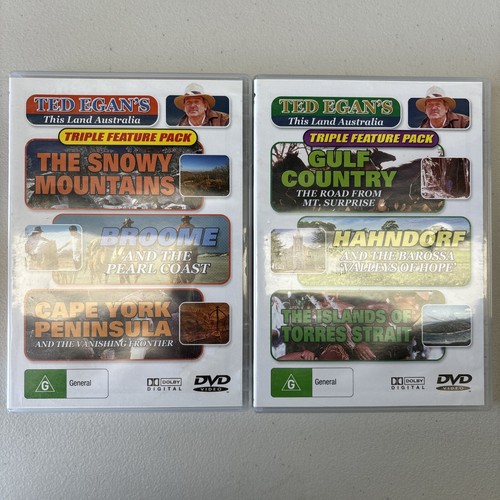 Ted Egan’s “This Land Australia” DVD x2 Triple Feature Packs - Free ...
