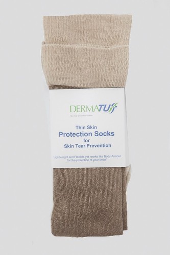 DERMATUff Thin Skin Protection Socks / Leg Protectors | eBay