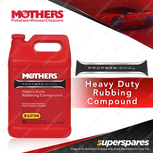 Mothers Professional Heavy Duty Rubbing Compound 3.785L - Car Care ...