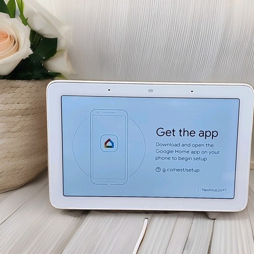 Google Nest Hub 2nd Gen H1A Smart Display - Mist Excellent Condition ...