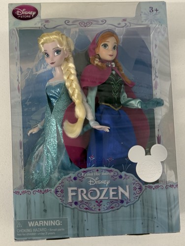 Disney Store Exclusive Frozen Anna + Elsa Box Set 12" fashion dolls ...