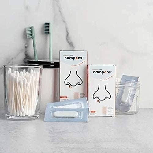 Nosebleed Stoppers - 6 Nose Bleed Plugs with Clotting Agent to Stop ...