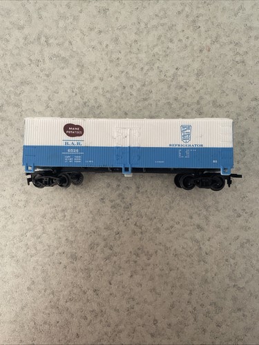 HO Scale Life-Like Box Car Reefer BAR 6526 Maine Potatoes Fridge Train ...