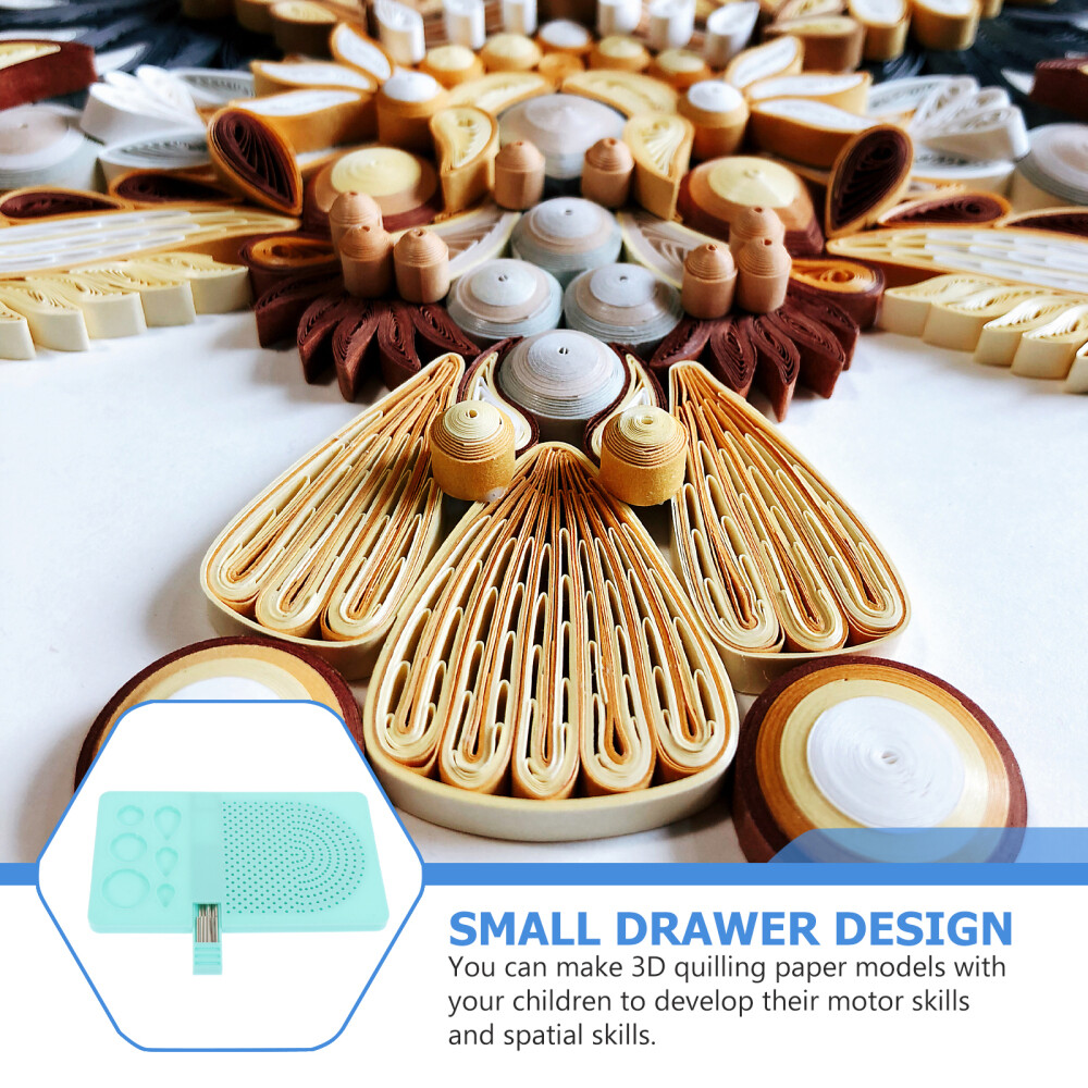 Abs Paper Quilling Winding Plate Work Quilting Stencils Boards Tool | eBay