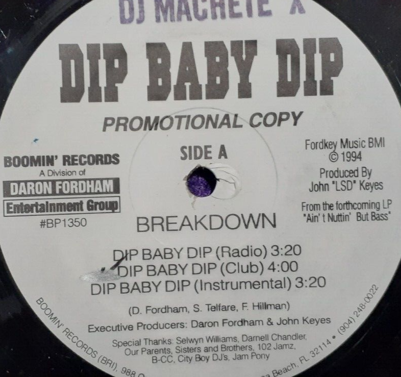 Breakdown Dip Baby Dip Vinyl Record Single | eBay