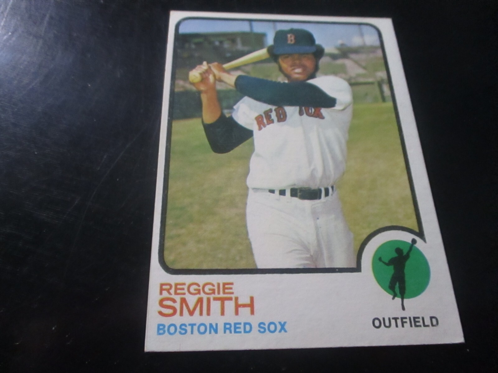 reggie smith (boston red sox - of) 1973 topps card #40 nr/mint ...