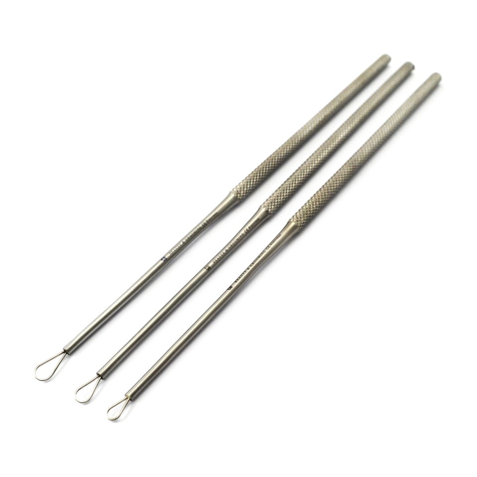 Set Of 3 Medical Ear Cleaner Loop Ear Wax Remover Tool Ear Pick ...