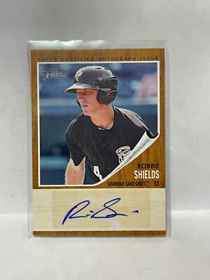 2011 Topps Heritage Minors Real One Autographs #RS Robbie Shields | eBay