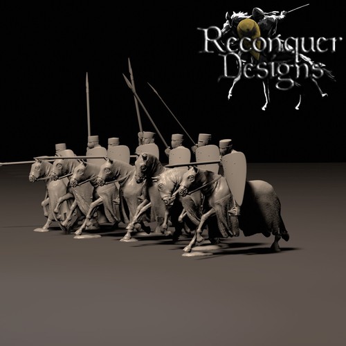 Reconquer Designs Miniatures Medieval 13th Century Western Mounted ...