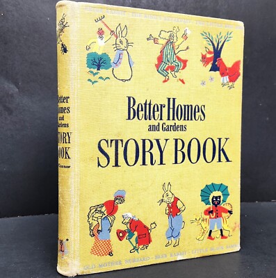 1950 Better Homes and Gardens Story Book stories poems w illustrations ...