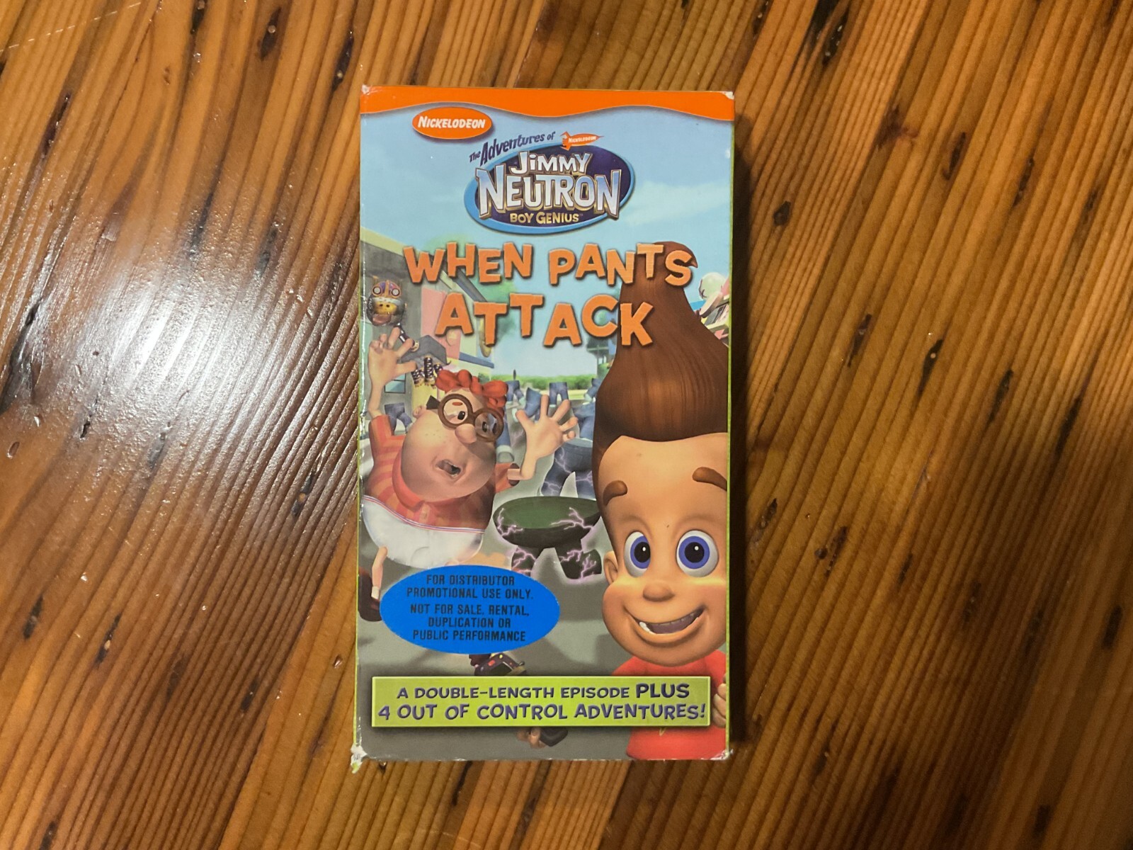 The Adventures of Jimmy Neutron When Pants Attack 2003 Promotion VHS ...