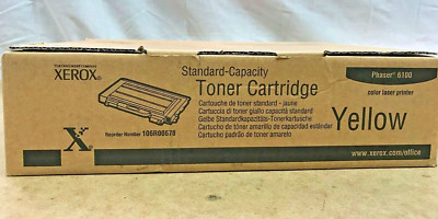 Xerox Phaser 6100 Yellow Toner Cartridge 106R00678 🇺🇸 🇺🇸 NEW! SEALED ...