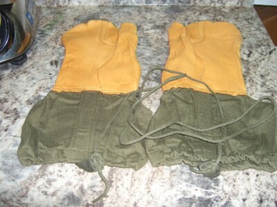 US Military Mitten Shells Cold Weather Trigger Finger M-1965 size ...