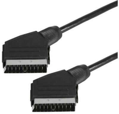 PRO SIGNAL - Scart Lead Male to Male, 1.5m Black | eBay
