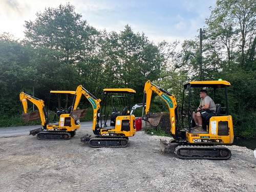 JCB 16 C-1 MINI EXCAVATOR, YEAR 2019 360 TRACKED MACHINE | eBay