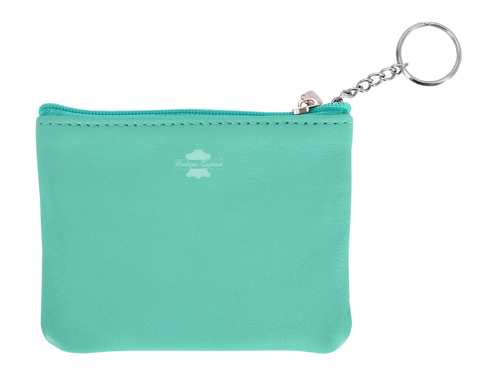 New Key Pouch Genuine Leather Small Coin Card Key Ring Wallet Pouch ...