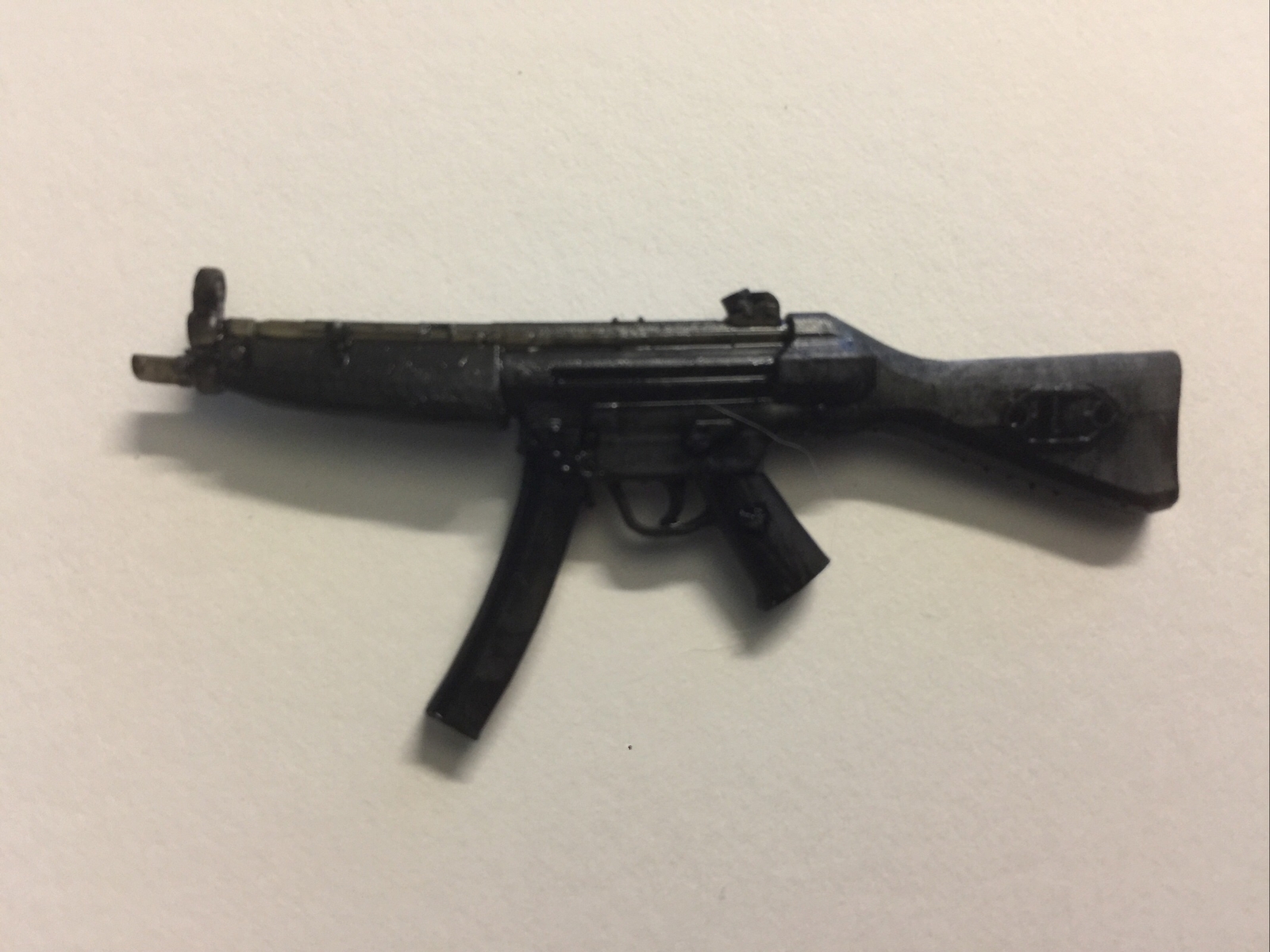 Heckler & Koch MP5 Submachine Gun 1:18 Scale Weapons 3 3/4 Inch Action ...