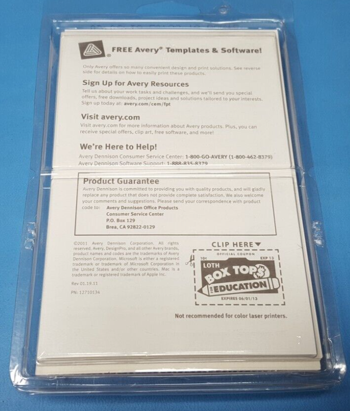 Avery 5461 3/4"" Round Removable Light Blue Inkjet/Laser Color Coding ...