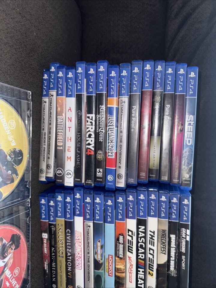 Lot of 48 Playstation 4(PS4) Games Mega Game Lot Perfect For Resell BIG ...