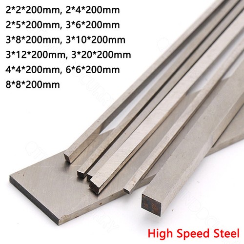 HSS High Speed Steel Lathe Bar Length 200mm Various Sizes For DIY ...
