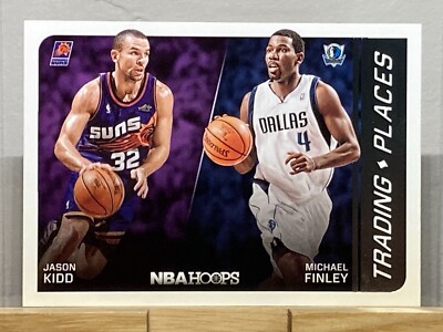 2014-15 Hoops Trading Places #15 Jason Kidd & Michael Finley Suns 0070 ...