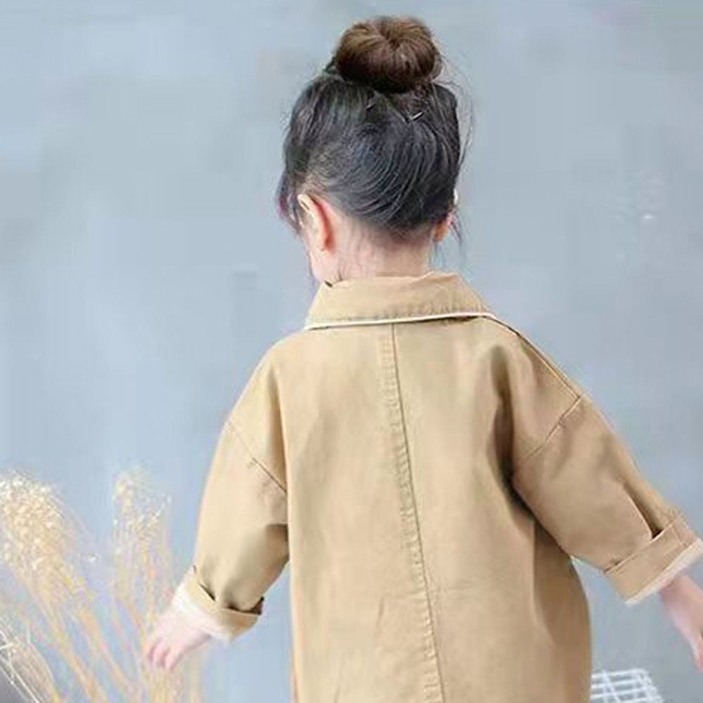 Bun Girls The Tide Girl Wig Short Curl Chignon Baby Hair Wig Ball Head ...