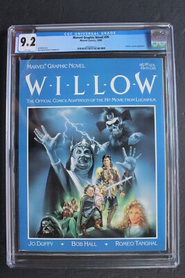 Marvel Graphic Novel #36 WILLOW Comic Adaption Lucasfilm Movie 1988 D ...