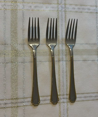MAYFAIR GOLD ACCENT David Shaw Flatware SPLMAYG Korea 18/8 Stainless ...