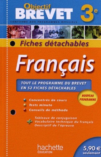 Objectif Brevet - Fiches detachables - Francais 3e, Isabelle Lisle (de) | eBay