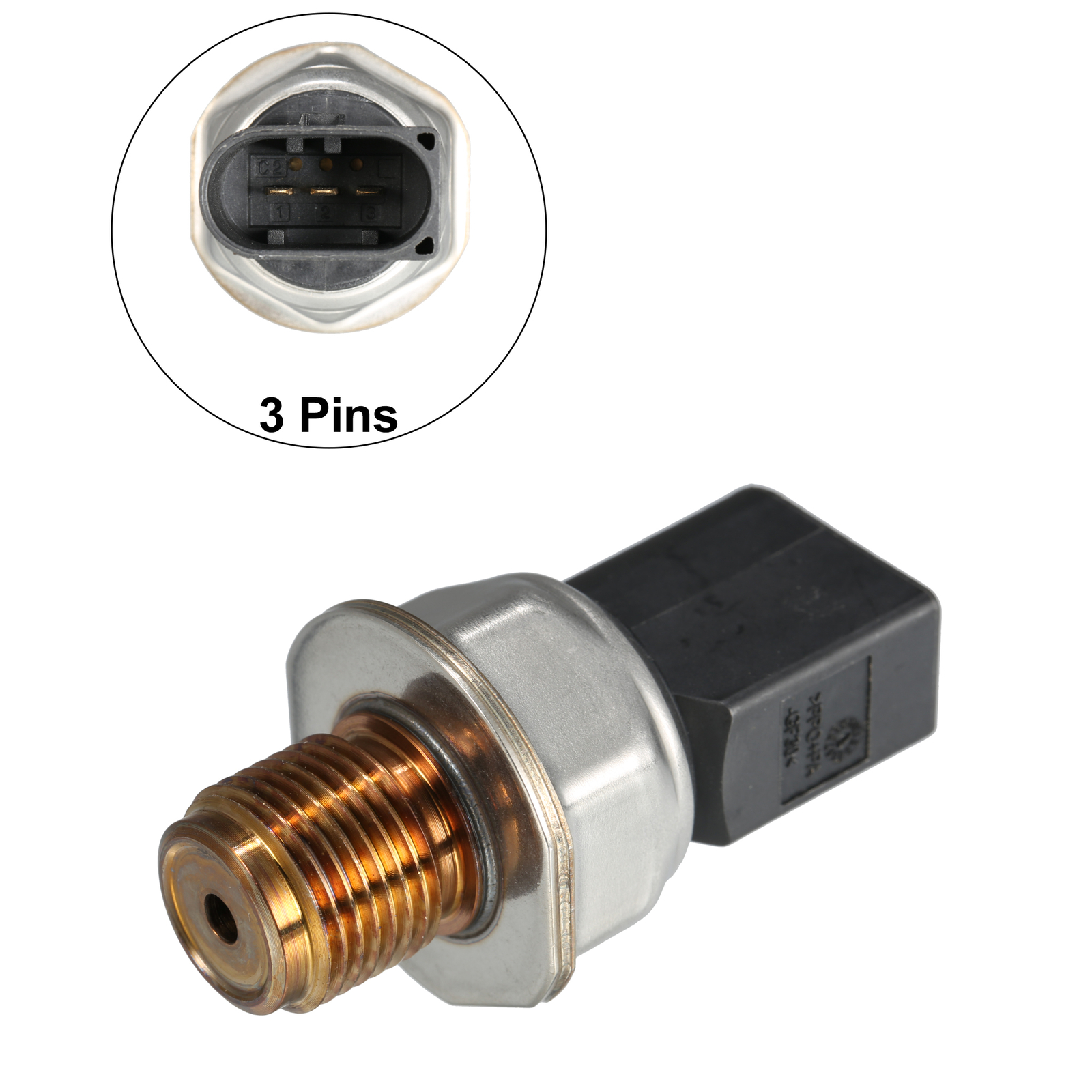 Fuel Rail Pressure Sensor 05A906051 Fuel Pressure Sensor for Audi A6 A7 ...