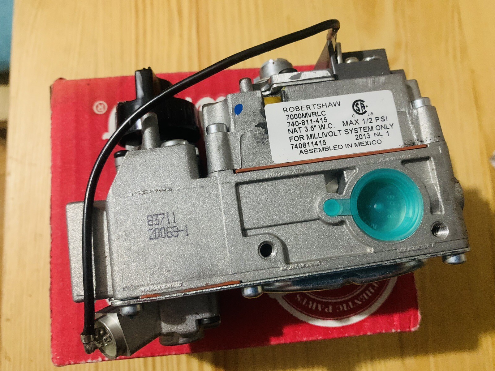 Robertshaw Millivolt Gas Valve 710-502 7000MVRLC | eBay