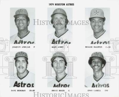 1979 Press Photo Houston Astros baseball players in headshots ...